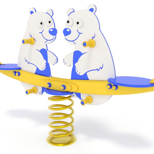 ORSETTO TANDEM, attrezzatura ludica,parchi gioco,gioco a...