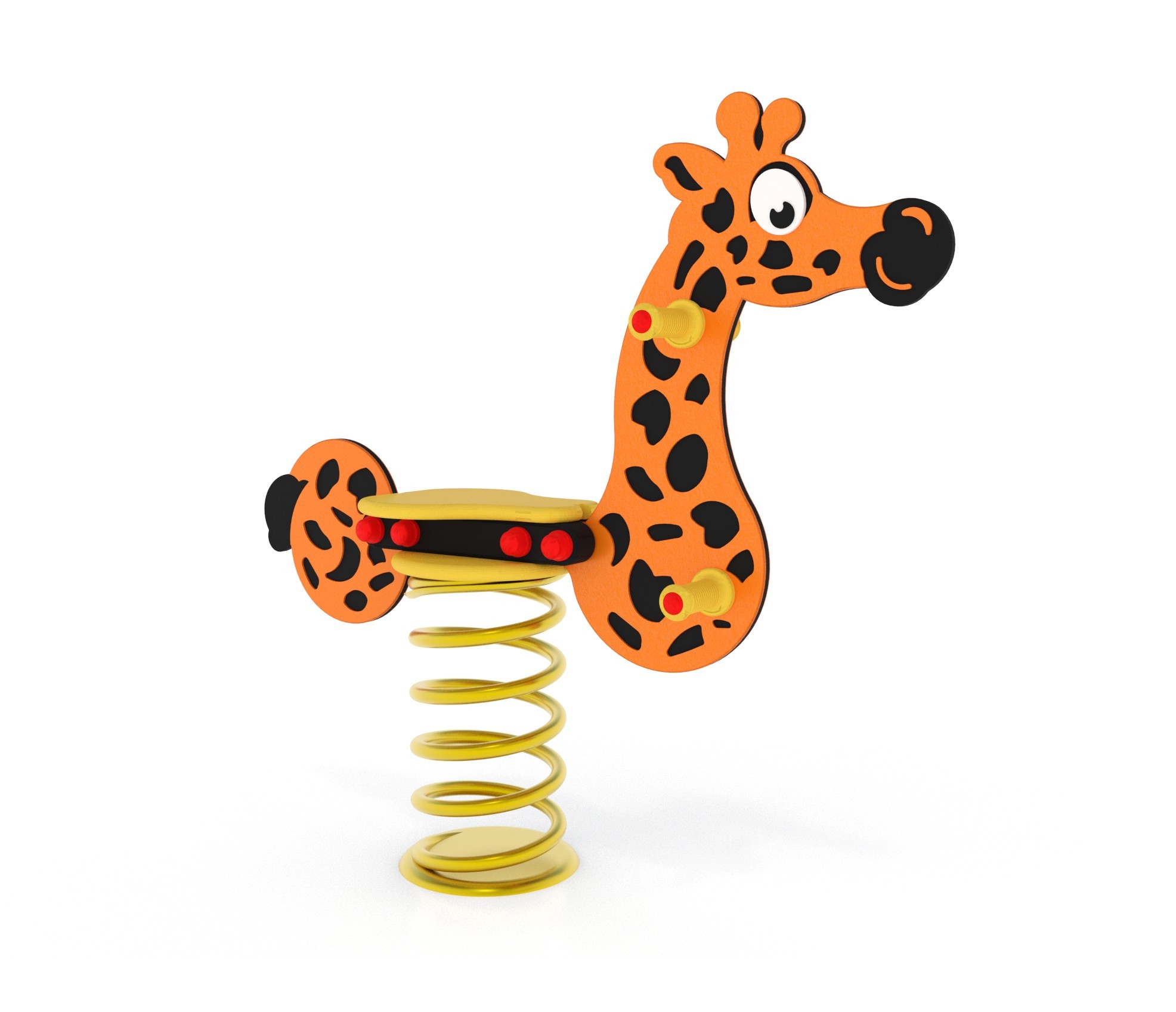 MOLLA GIRAFFA, attrezzatura ludica,parchi gioco,gioco a...